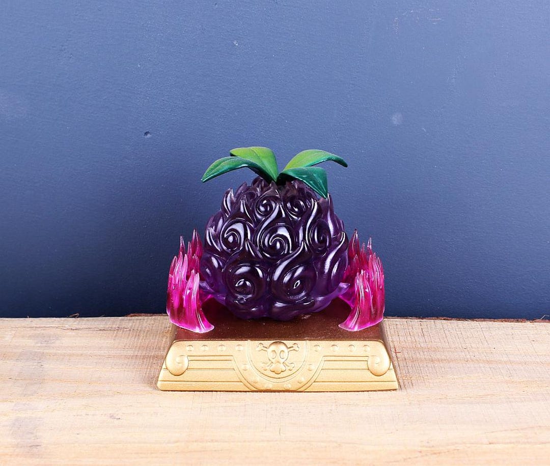Devil Fruit "yami Yami No Mi" - Darkness / Transparent - Etsy