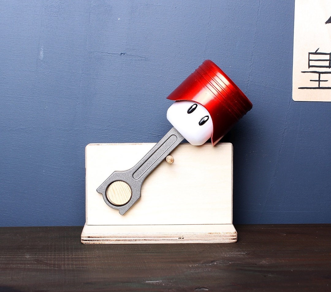 Mushroom Piston Red Prop Figure - Etsy