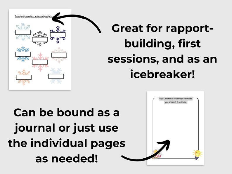 Art Therapy Journal, Kids Art Worksheets, Counselling Icebreaker - Etsy