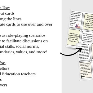 Social Skills Flashcards for Kids and Teens BUNDLE - Etsy