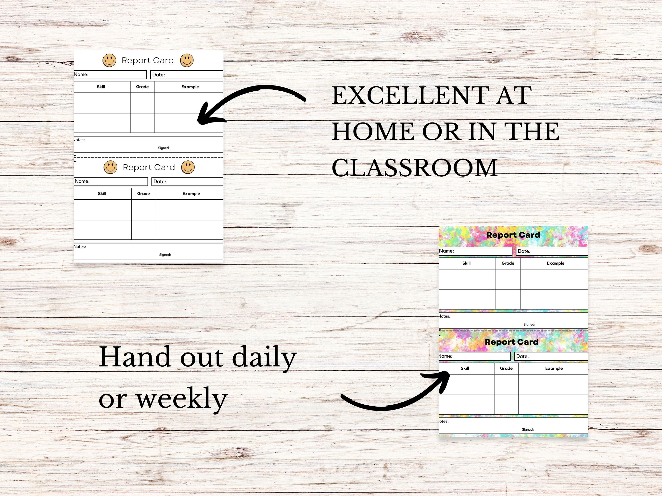 Daily Behaviour Report Card for Kids, Self-esteem Resource, Strengths ...