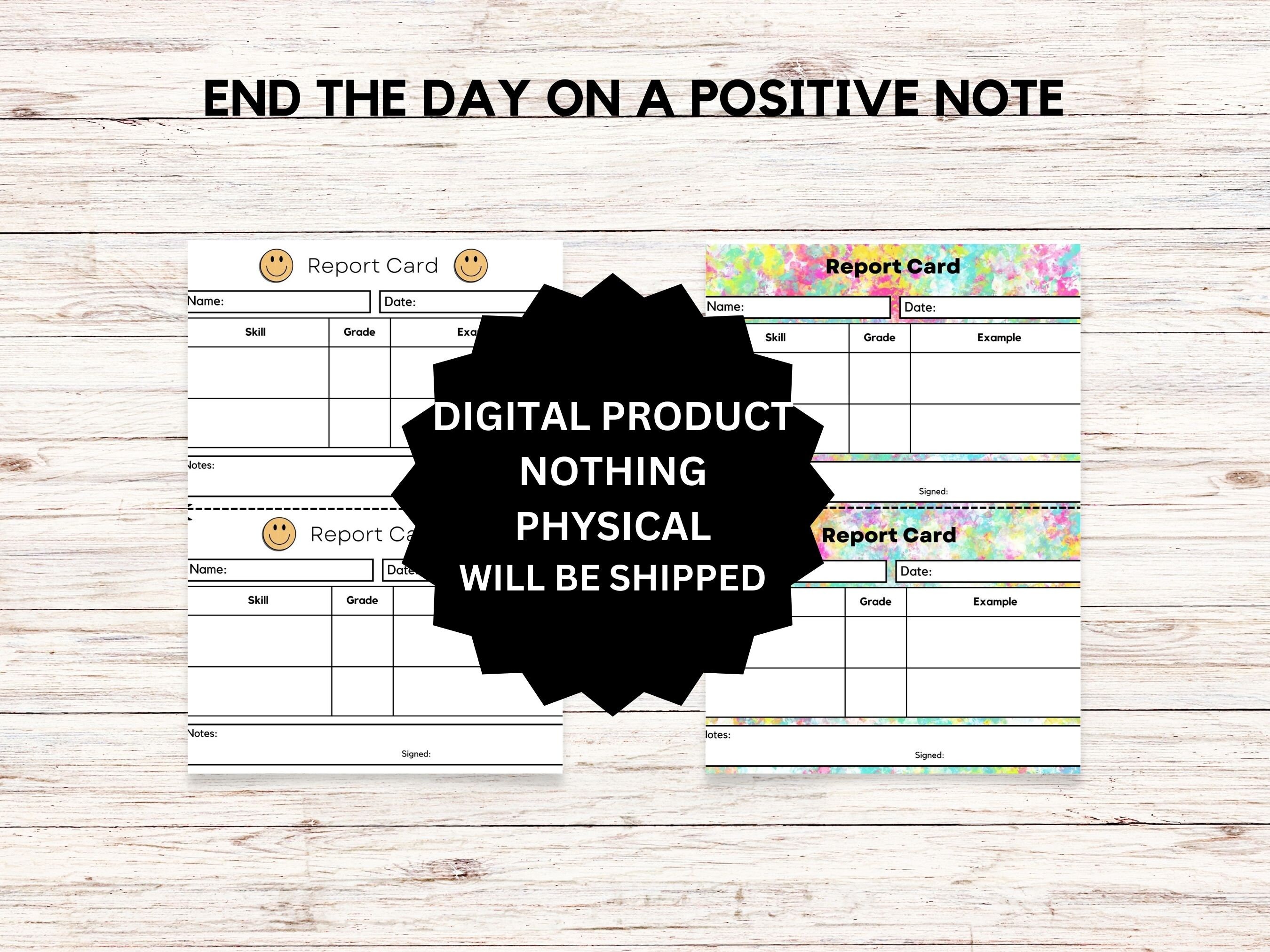 Daily Behaviour Report Card for Kids, Self-esteem Resource, Strengths ...