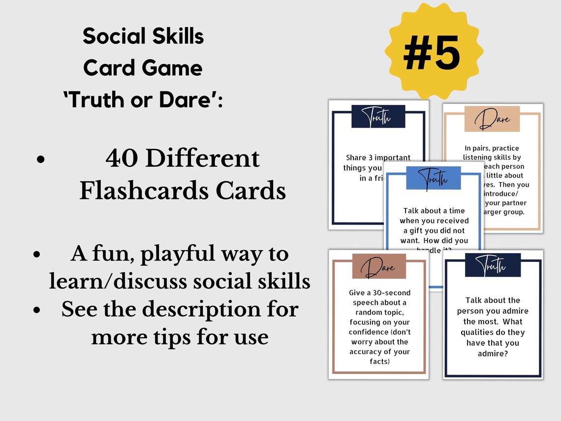Social Skills MEGA BUNDLE Role Playing Flashcards Games Discussion ...