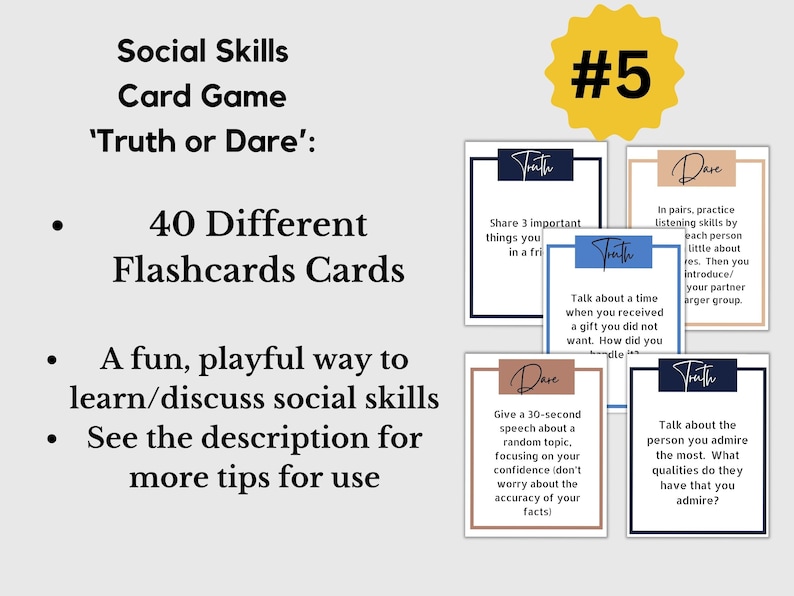 Social Skills MEGA BUNDLE Role Playing Flashcards Games Discussion ...