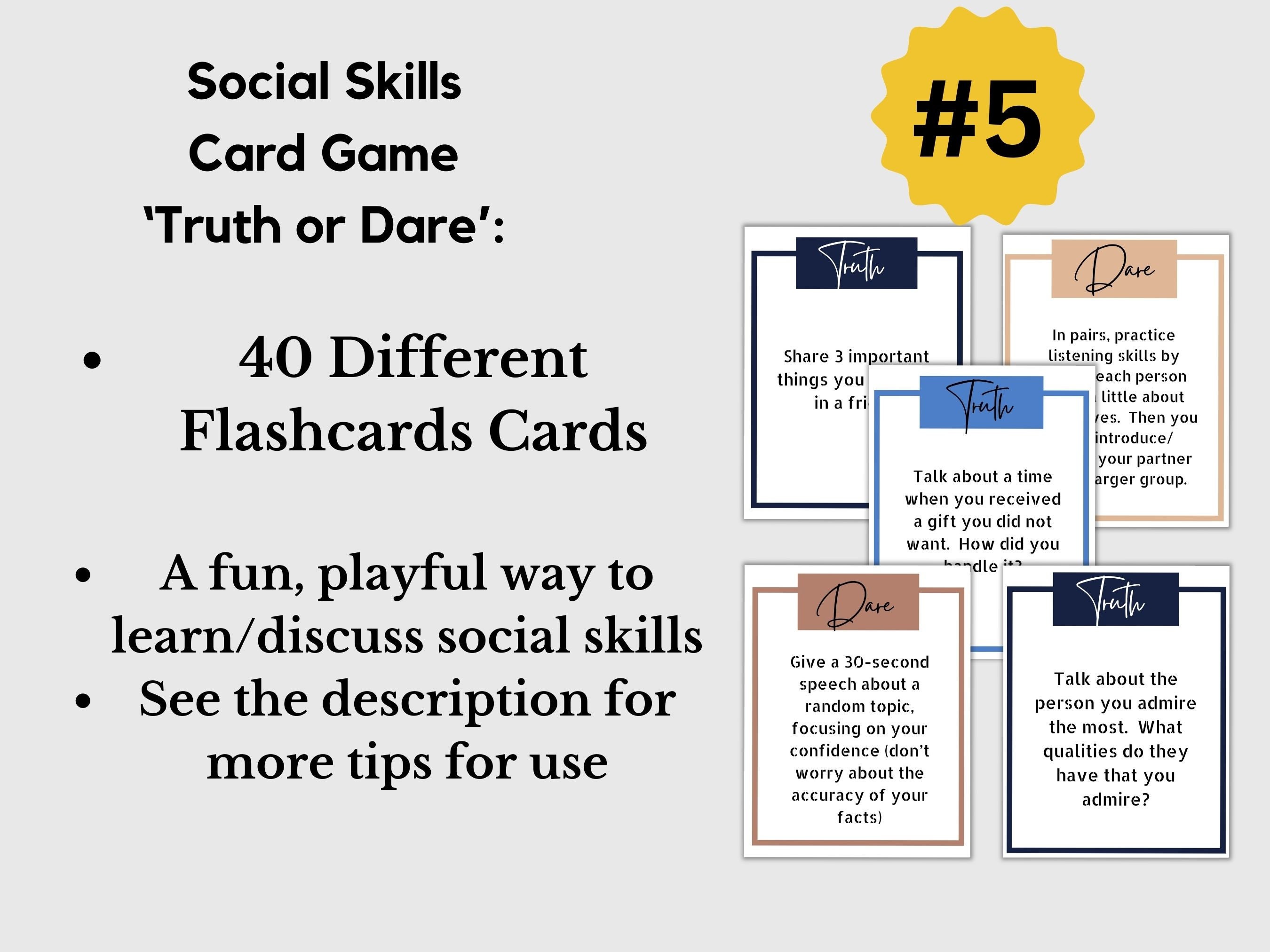 Social Skills MEGA BUNDLE Role Playing Flashcards Games Discussion ...