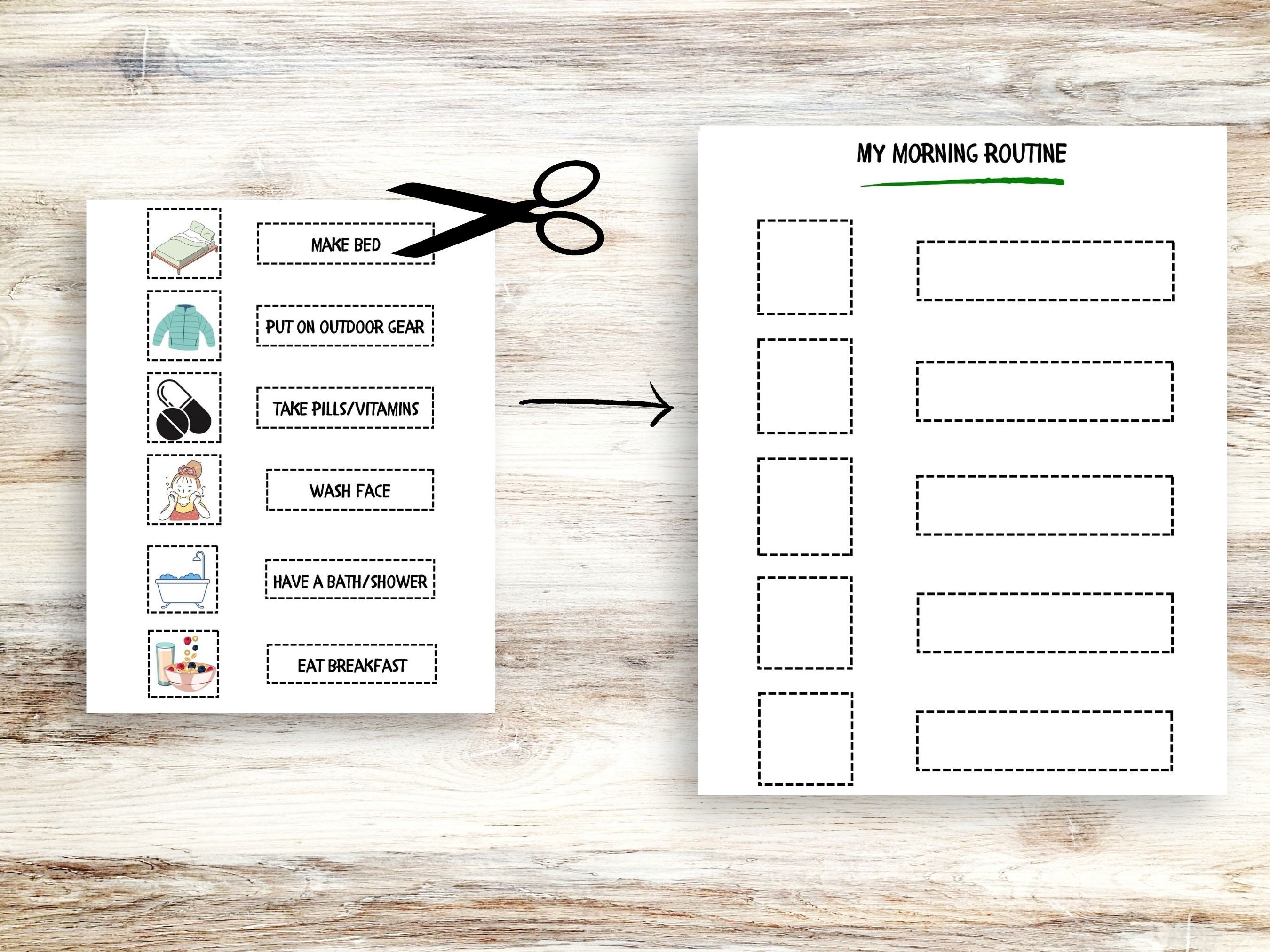 Morning and Bedtime Routine BUNDLE for Kids - Etsy