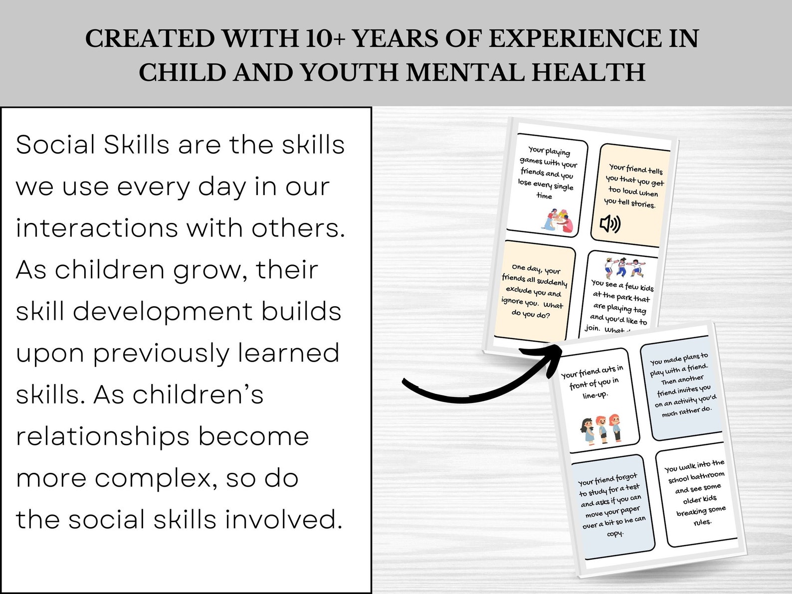 Role-playing Scenarios for Kids Interpersonal Skills - Etsy