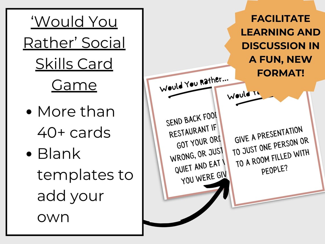 Social Skills Bundle for Teens, Role-playing, Discussion Questions ...