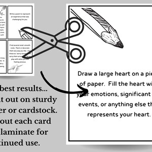Art Therapy Flashcards, Journal Prompts for Kids Teens Adults - Etsy