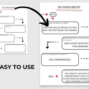 Anger Worksheets for Kids, Feelings Detective, Anger Coping Skills ...