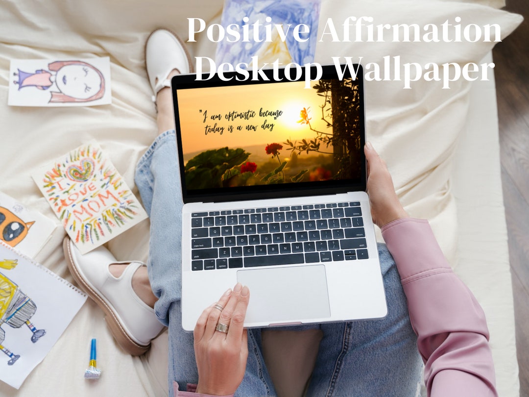 Positive Affirmation Desktop Wallpaper Desktop Background - Etsy