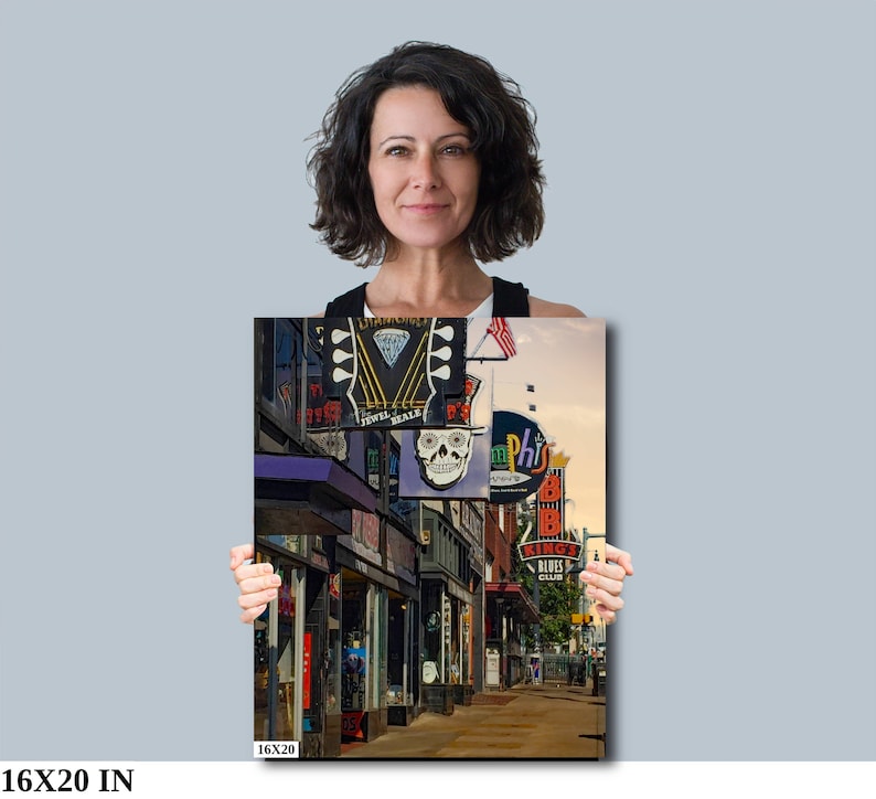 Beale Street "the Morning After" Memphis, TN - Wall Art Photography ...