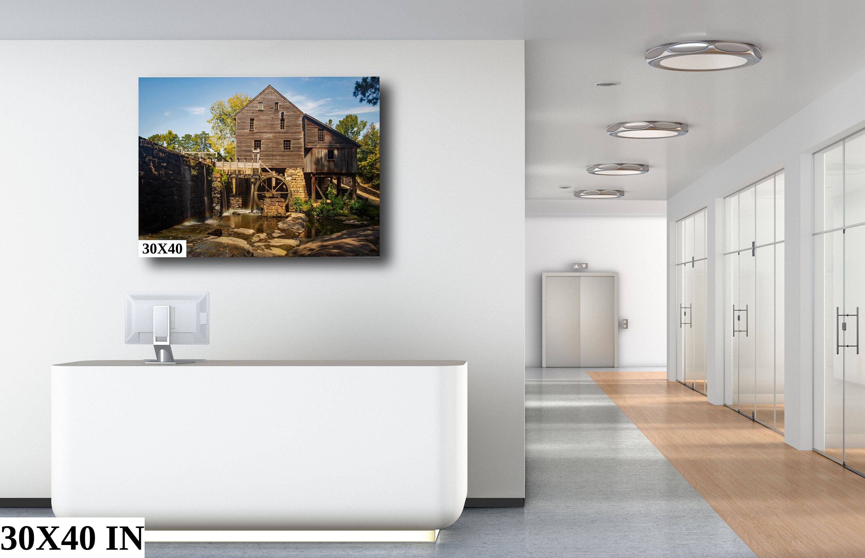 Yates Mill Beautiful: Paper, Canvas, Metal, Acrylic Photo Print ...