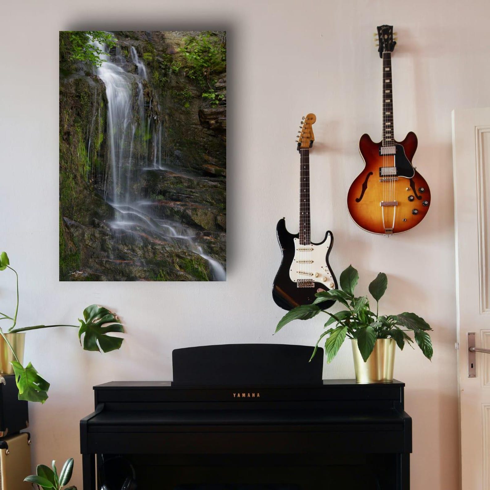 Tory Falls, Hanging Rock NC: Paper, Canvas, Metal, Acrylic Photo Print ...