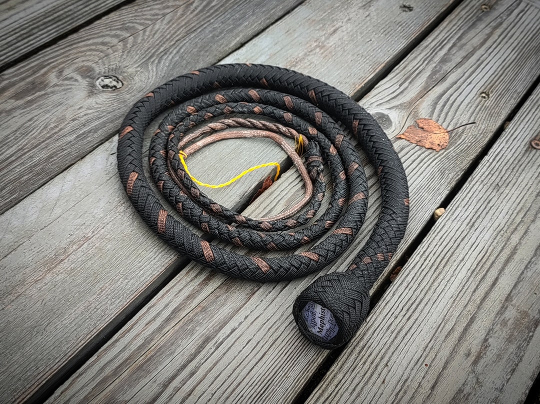 Whip 5 Ft Pocket Sized Snakewhip Whips Paracord Whipping - Etsy UK
