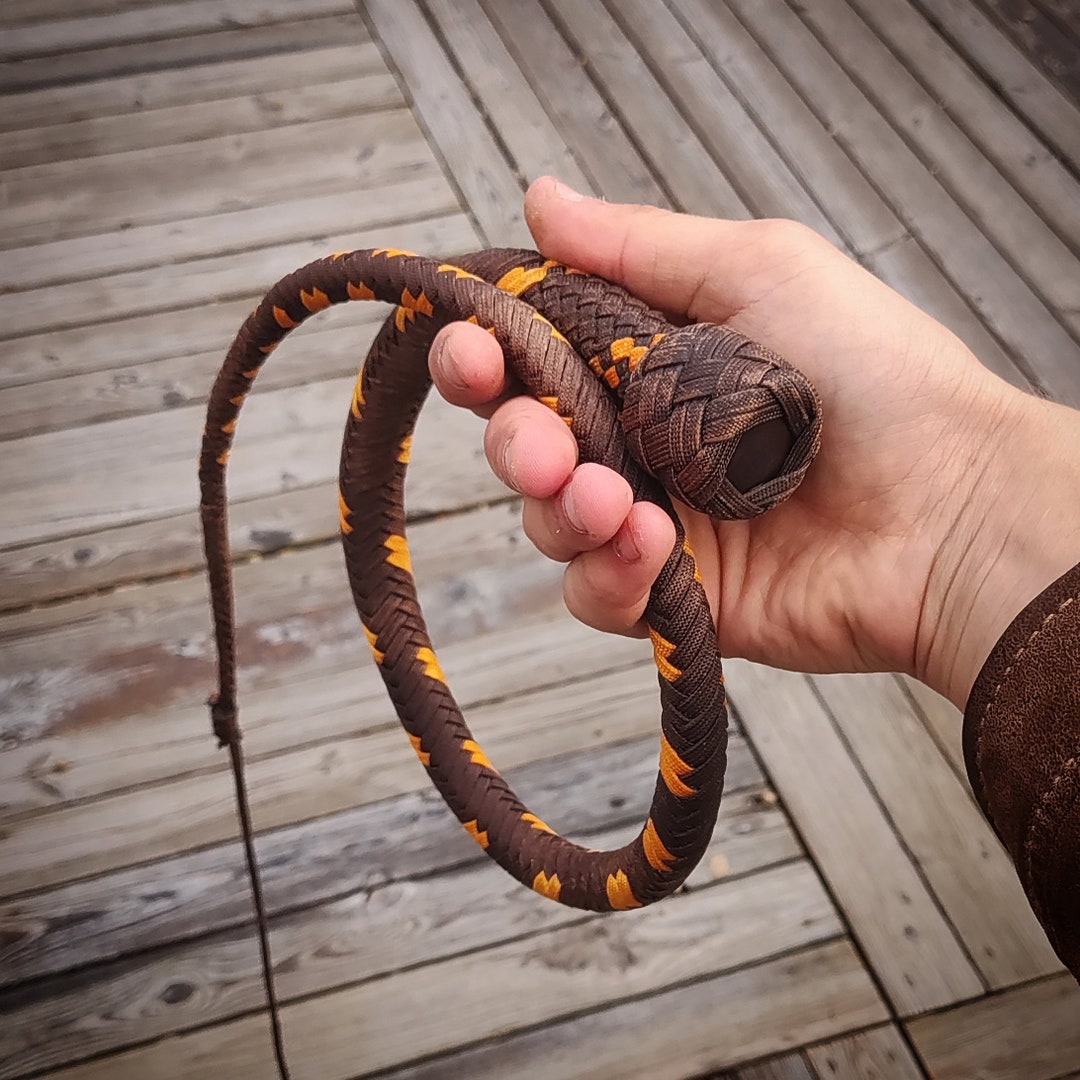 Whip 3 Ft Snakewhip Whips , Paracord, Whipping, 550, 3 Ft, Whipmaker ...