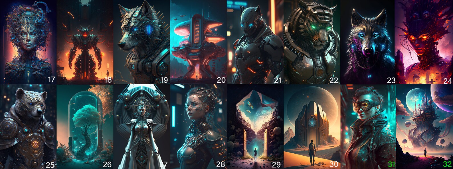 Future Shock: A Collection of 30 Digital Posters in 2x3, 3x4, and 4x5 ...