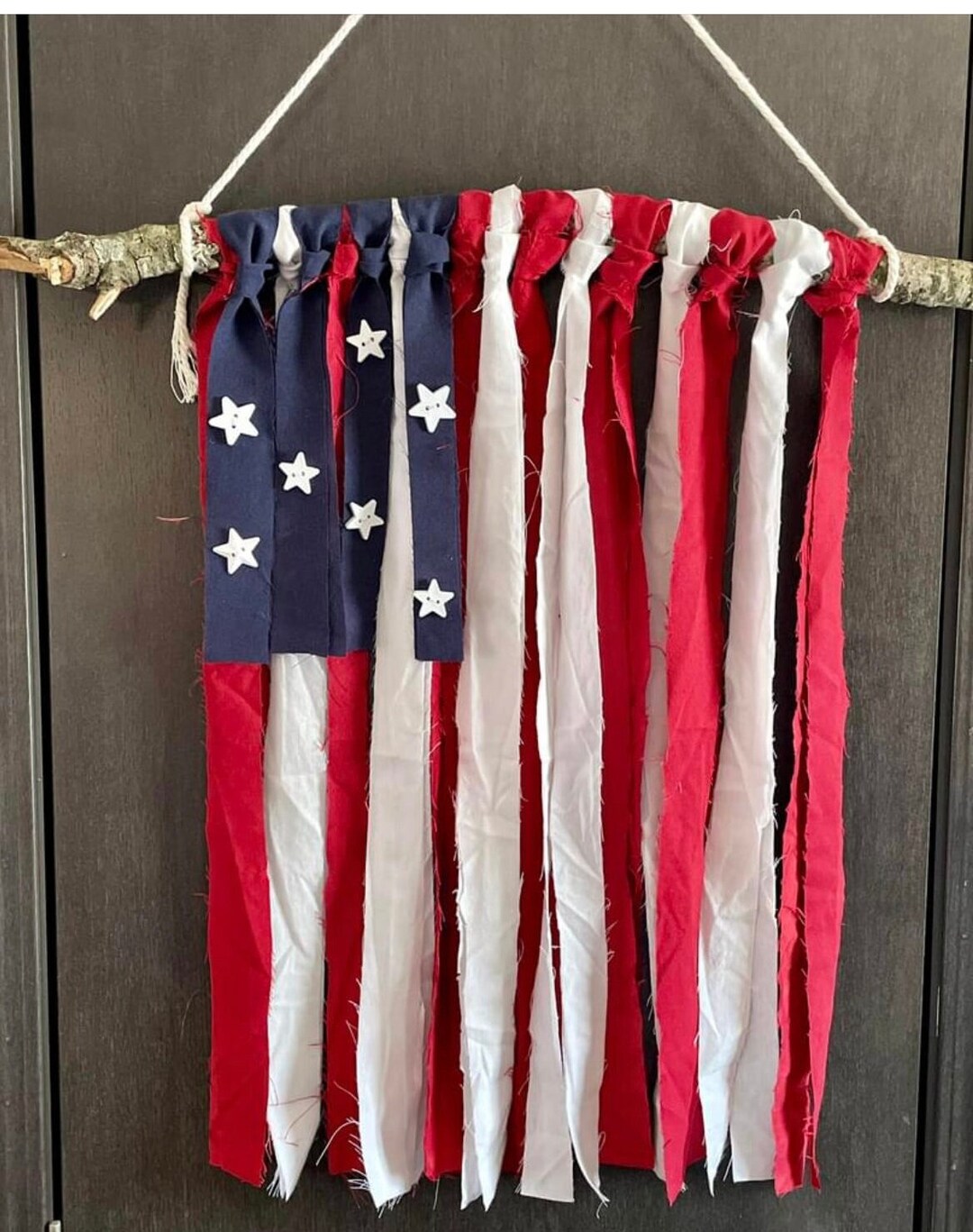DIY Rag USA Flag - Etsy