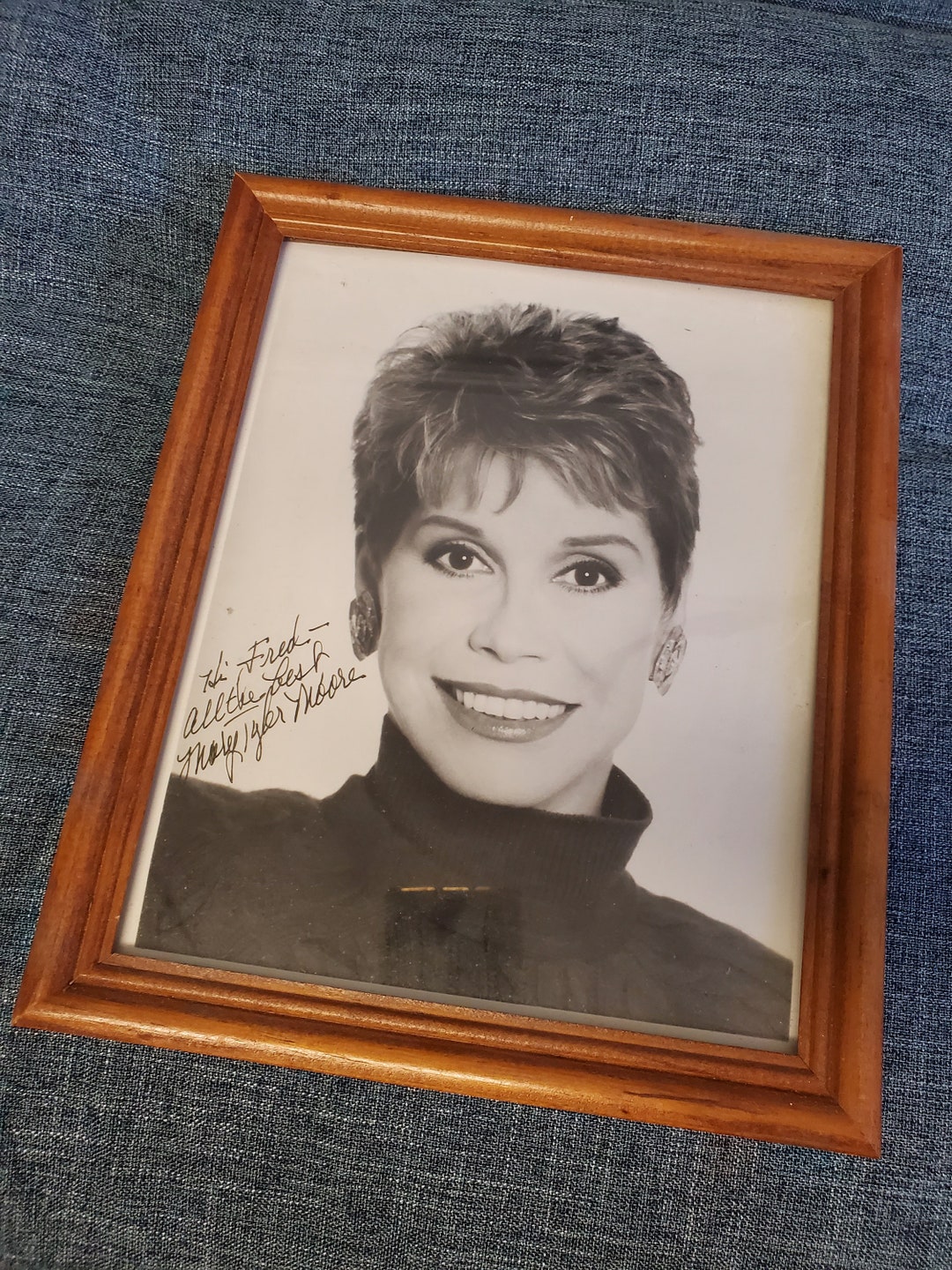 Mary Tyler Moore Autographed Photo, Authentic Autographed Photo ...