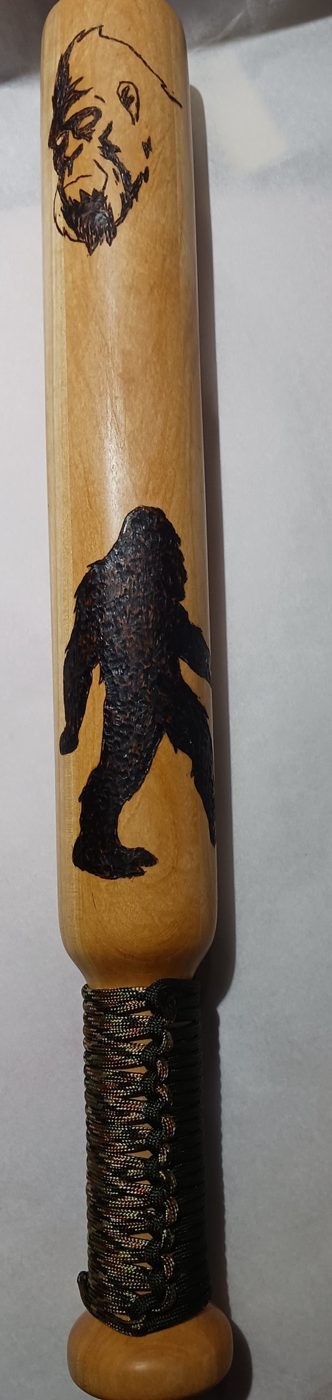 Sasquatch, Bigfoot Tree Knocker. Made From Brazilian Maple. It Has a ...