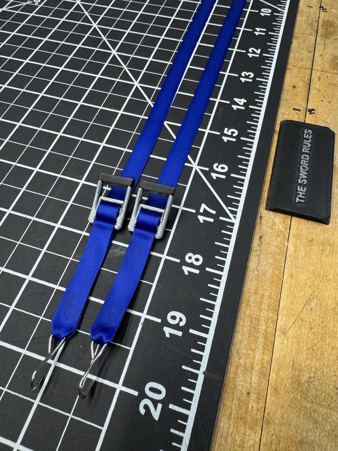 RC Scale Ratchet Straps (imitation) for 1/8th, 1/10th, or 1/14th Scale ...