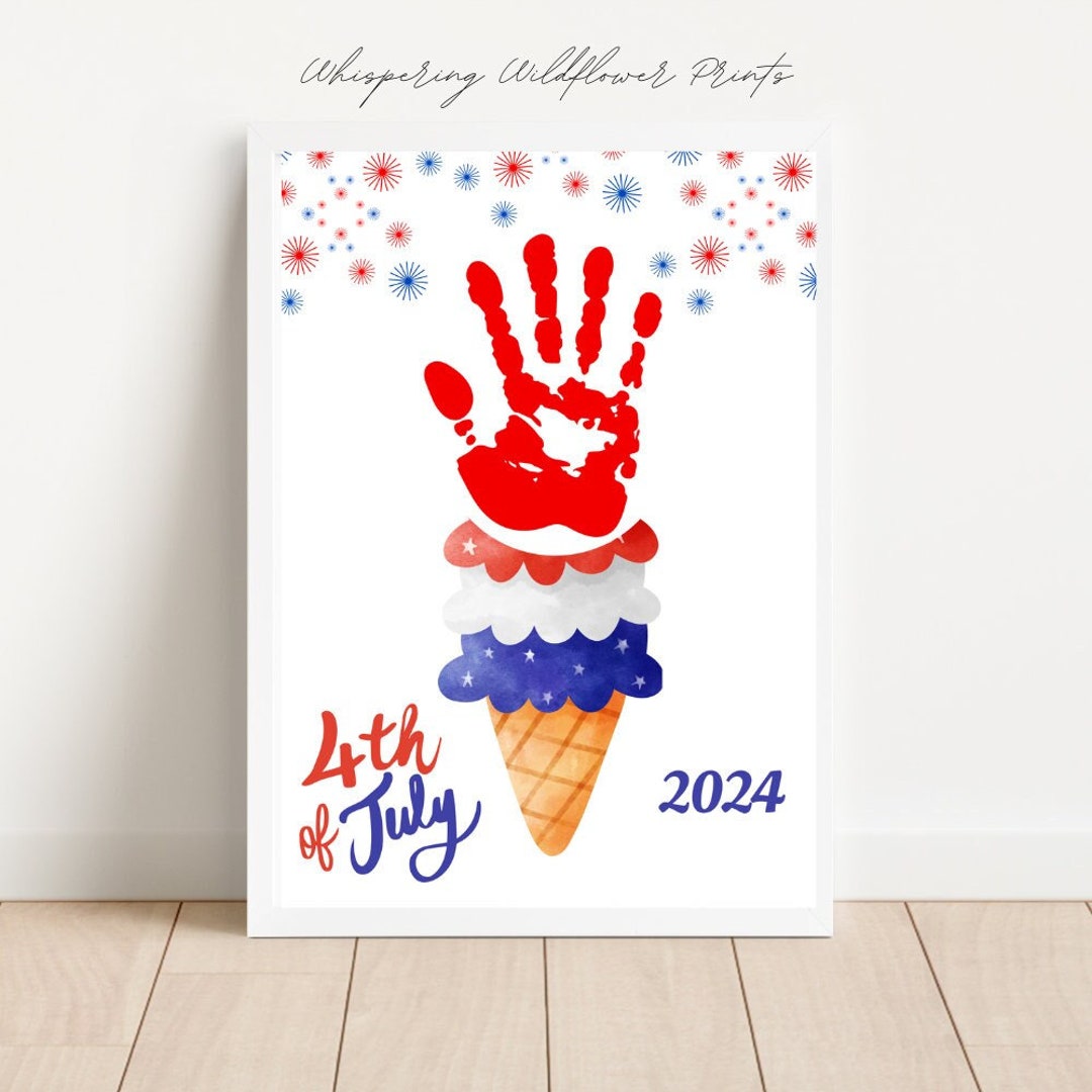 The Fourth of July Craft for Kids, Fourth of July 2023 Crafts, Summer ...