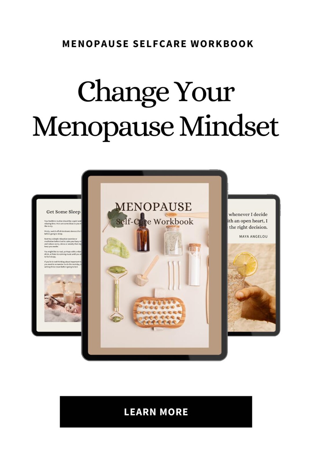 Menopause Self-care Workbook, Menopause Digital Guide, Menopause ...
