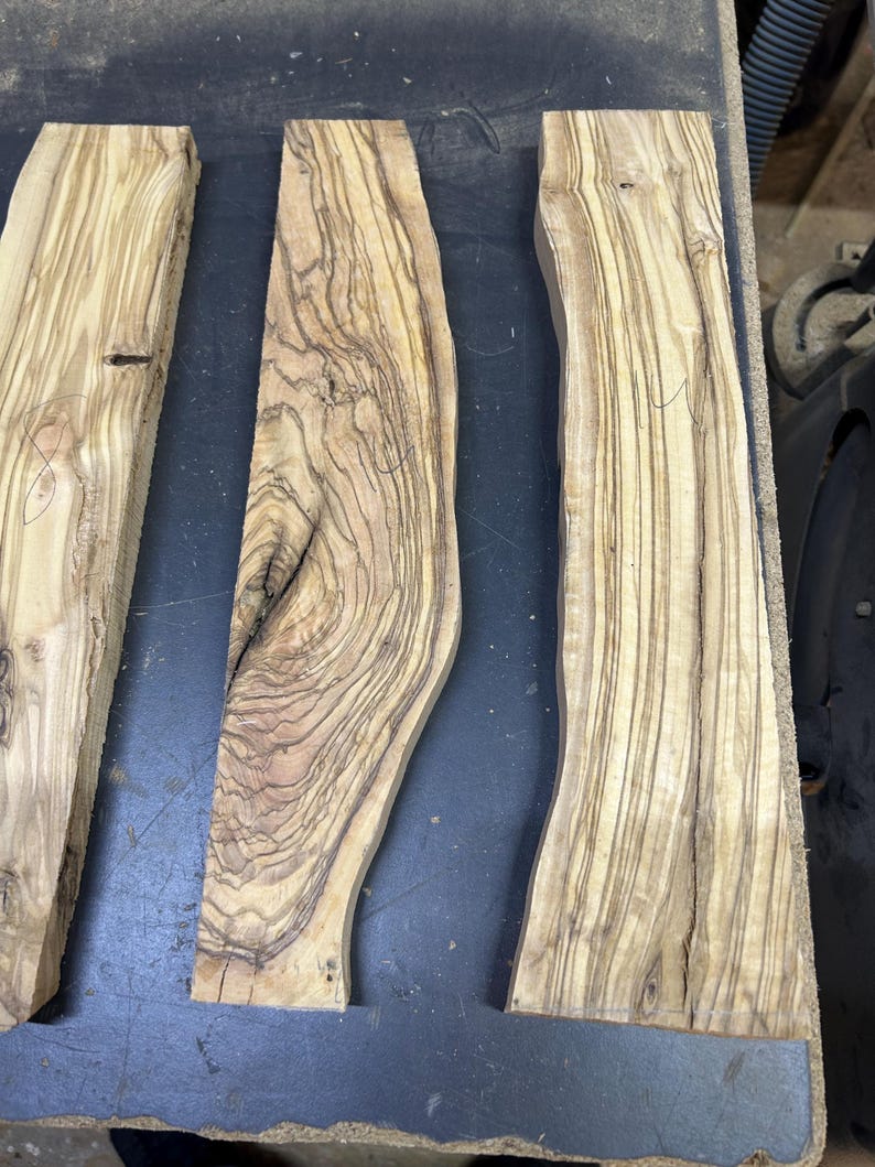 Olive Wood Slabs 6 Pieces, Dıy Resin Product , Tree Slice 6 Pieces - Etsy