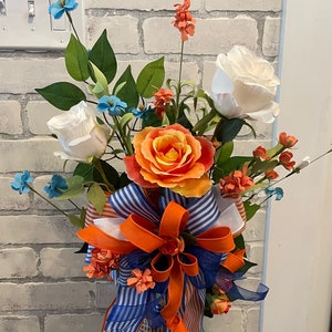 Prom, Graduation Bouquet, School Color Floral Arrangement, Customizable ...