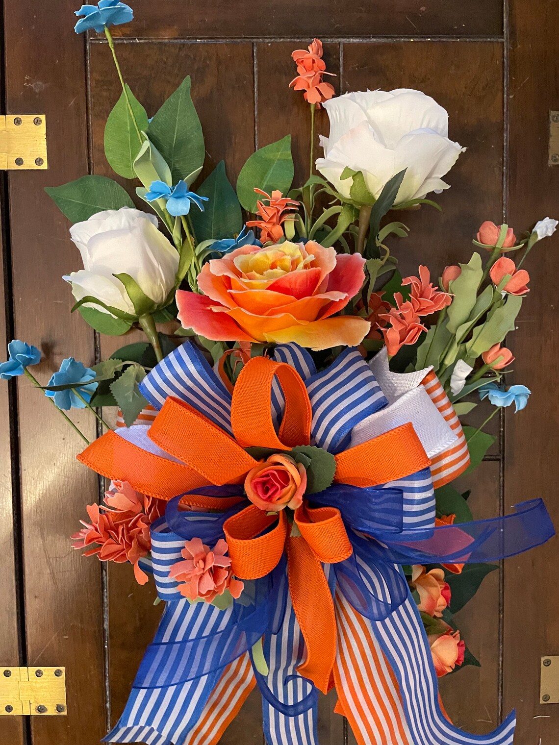 Prom, Graduation Bouquet, School Color Floral Arrangement, Customizable ...