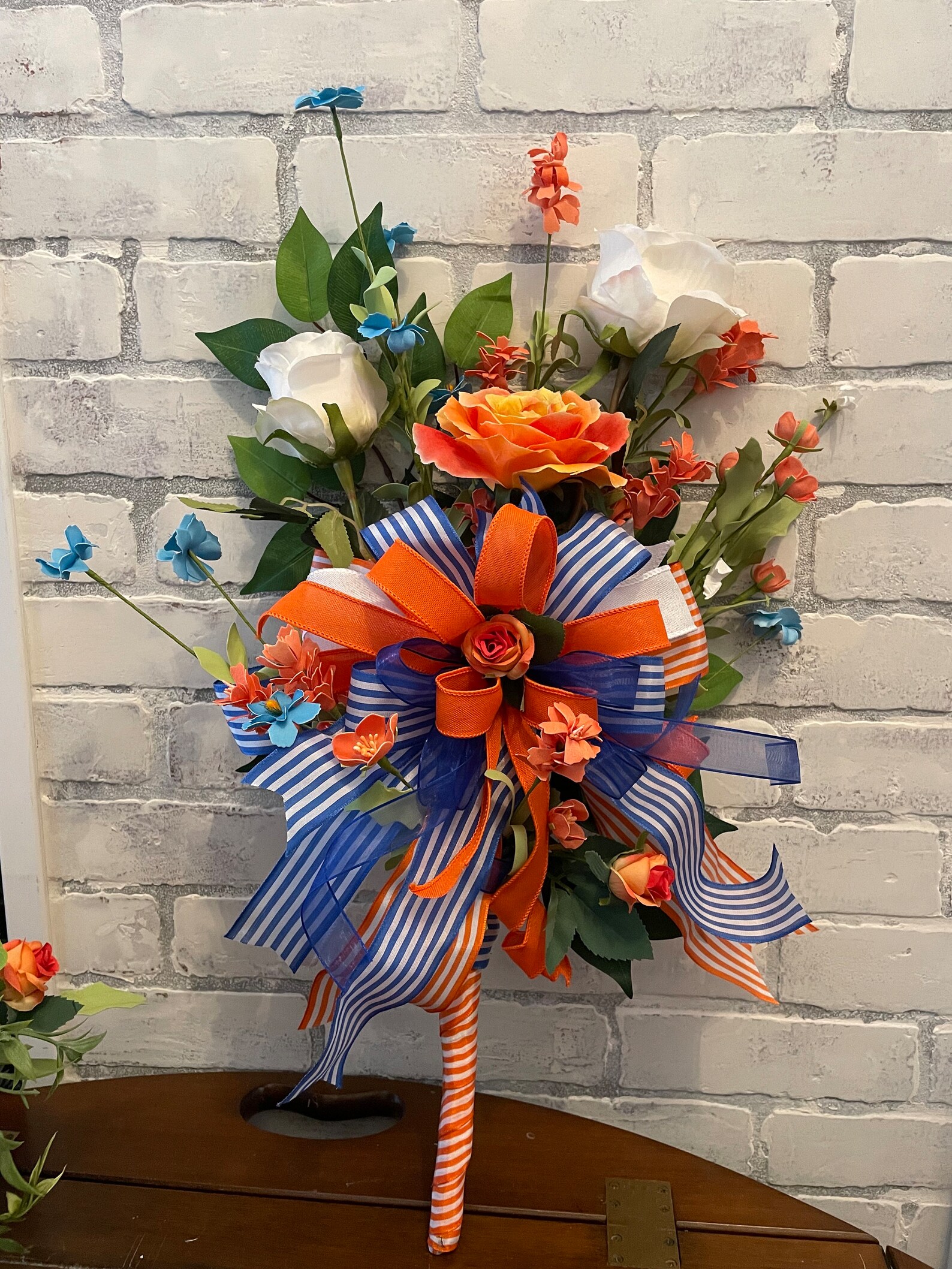 Prom, Graduation Bouquet, School Color Floral Arrangement, Customizable ...