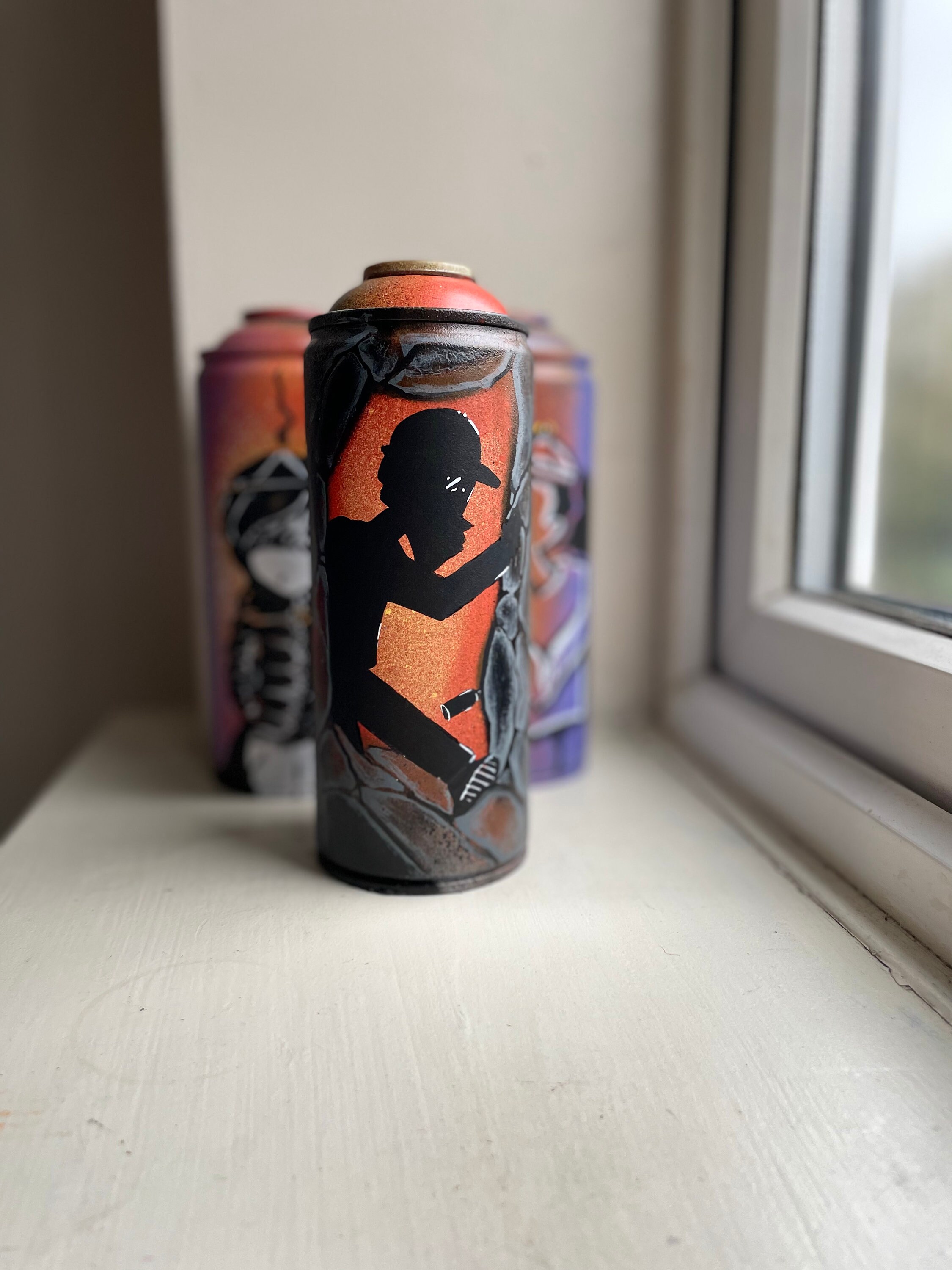 Custom Graffiti/street Art on Spray Cans - Etsy