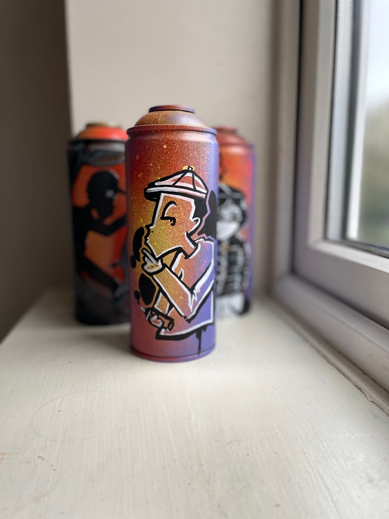 Custom Graffiti/street Art on Spray Cans - Etsy