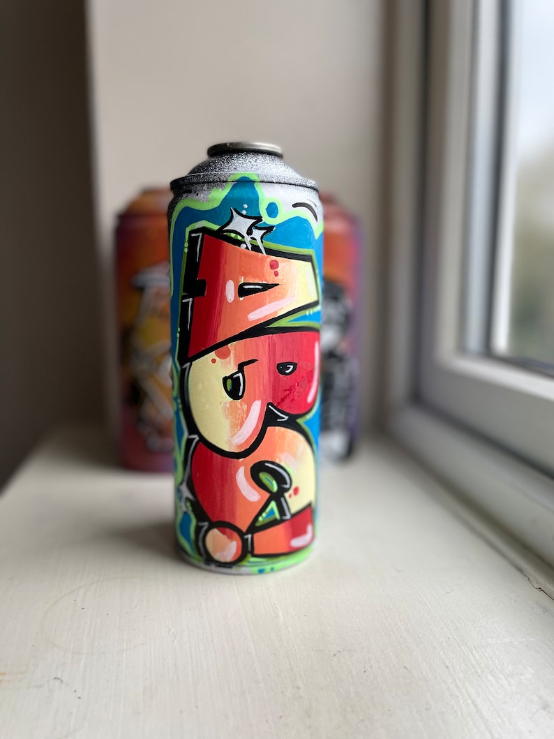 Custom Graffiti/street Art on Spray Cans - Etsy