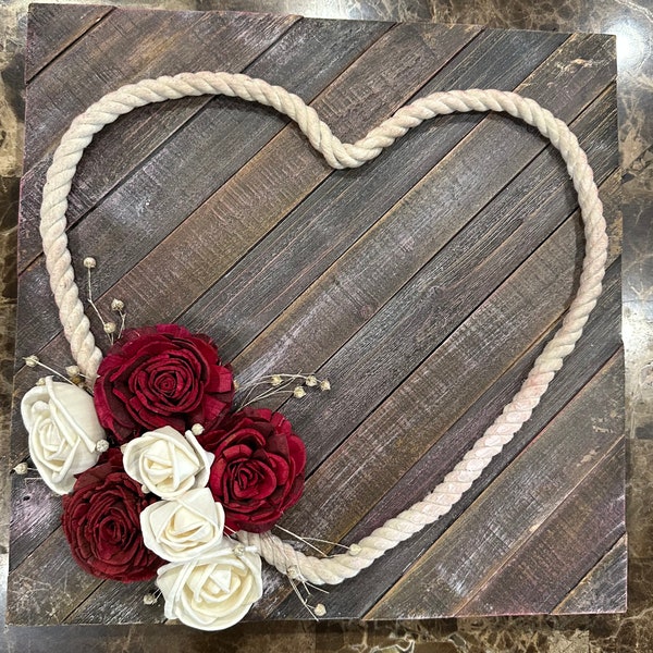 Rope Heart - Etsy
