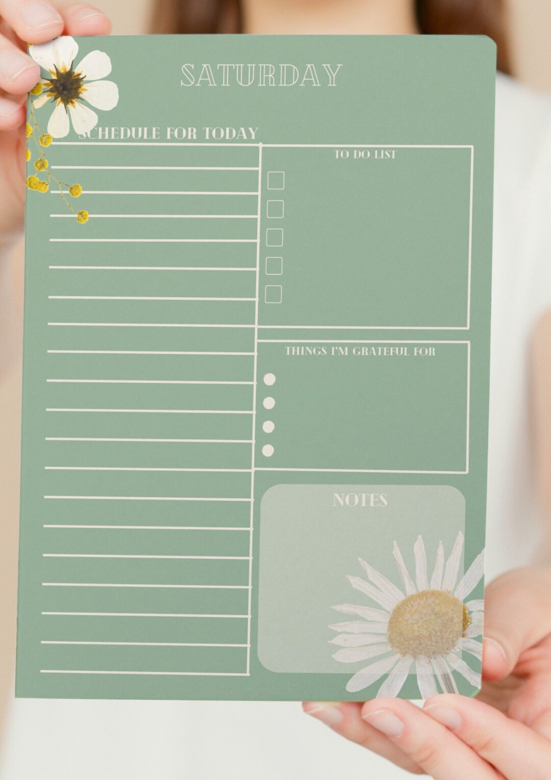 Digital Planner, Weekly Planner, Floral Planner, Girly Planner, Pink ...