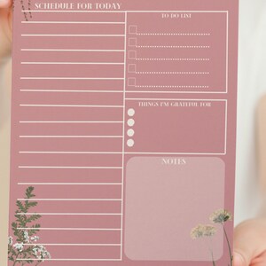 Digital Planner, Weekly Planner, Floral Planner, Girly Planner, Pink ...