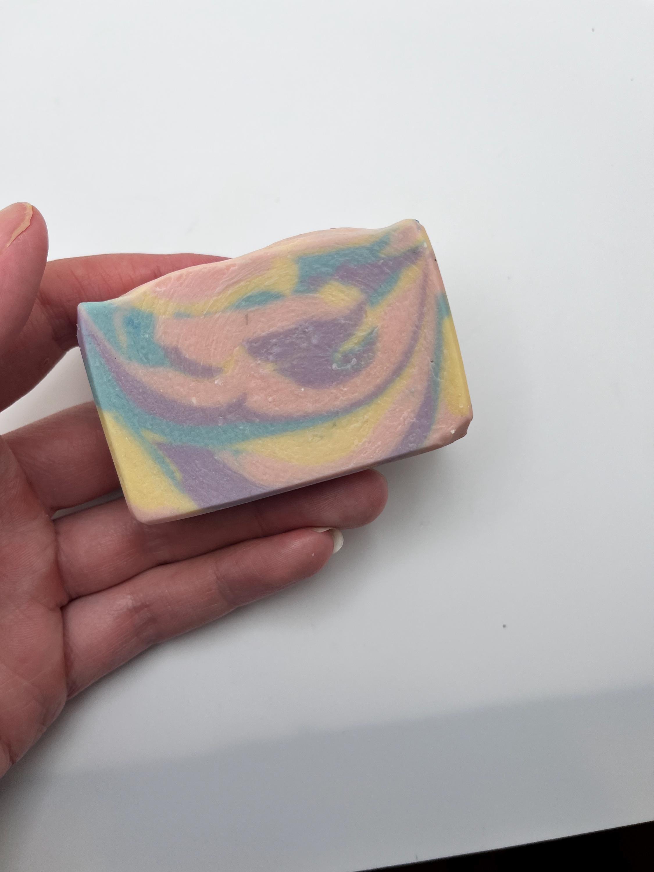 Artisan Cold Process Soap, Fruit Cereal Mini Soap Bar Made With Natural ...