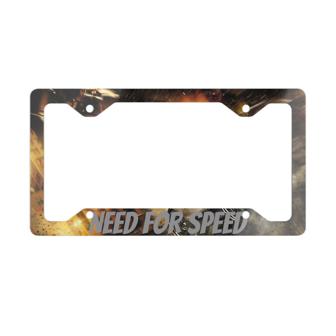 Need for Speed License Plate Frame - Etsy