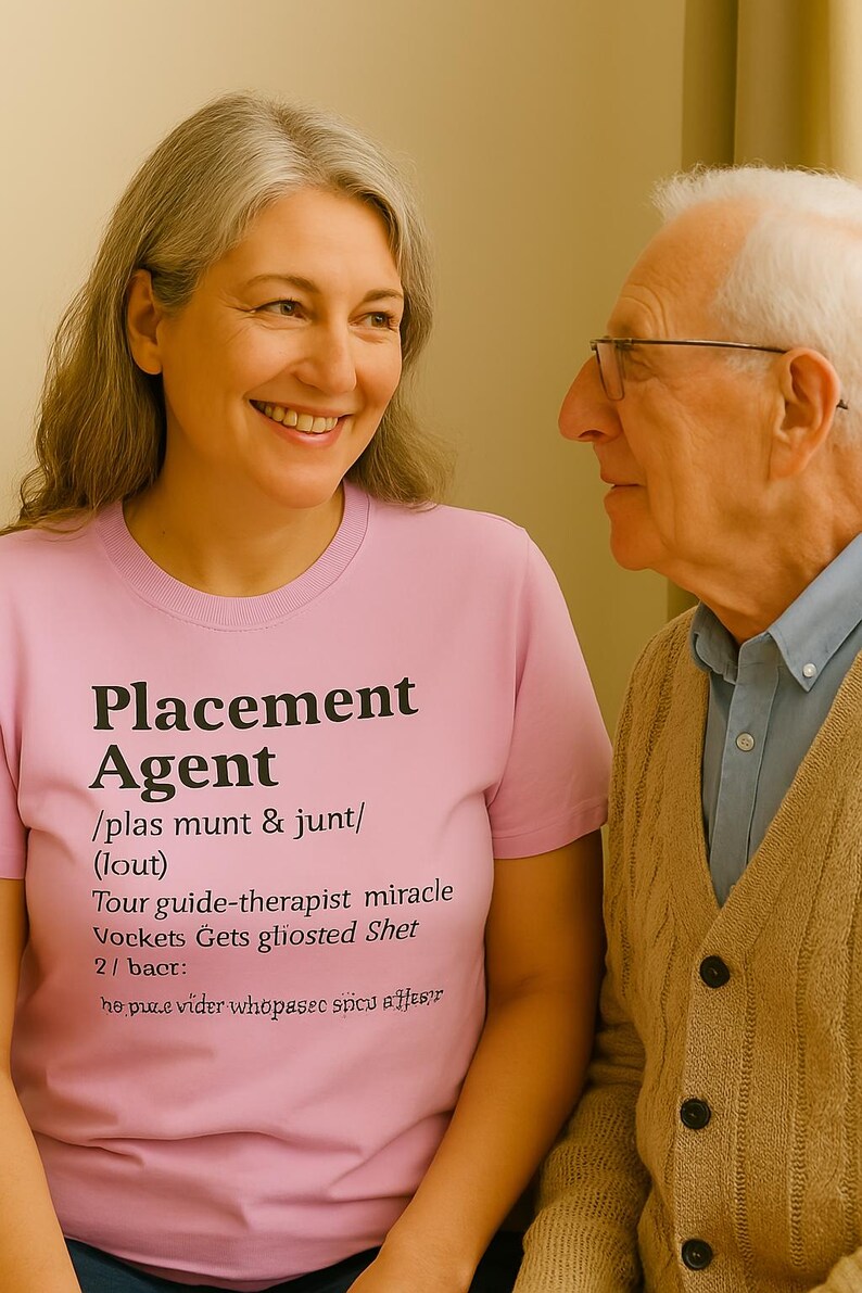 Placement Agent T-shirt, Funny Senior Living Gift - Etsy