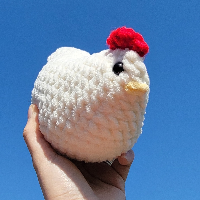 Cute Plush Chicken - Etsy