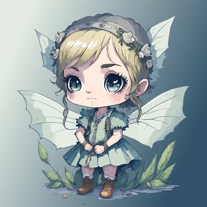 Cute Fantasy Watercolor Clipart Ultra Bundle 1 | Fairy, Griffin, JPEG ...