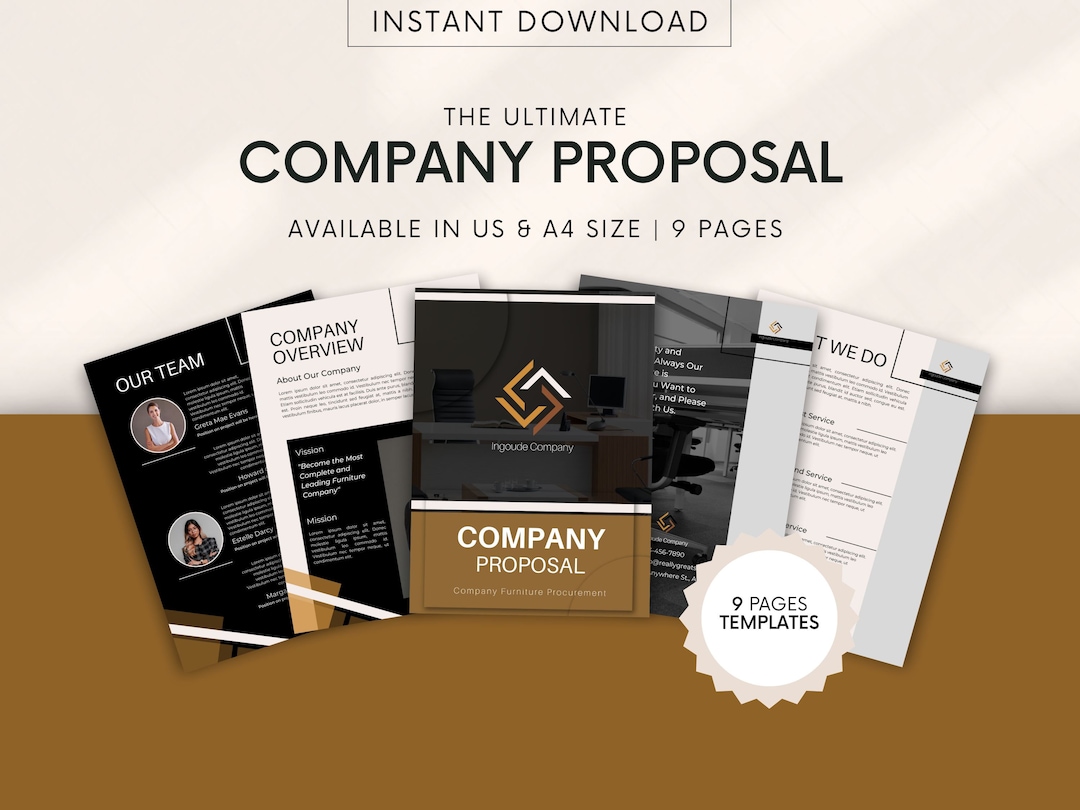 Ultimate Company Proposal, Business Project, Company Proposal, Project ...