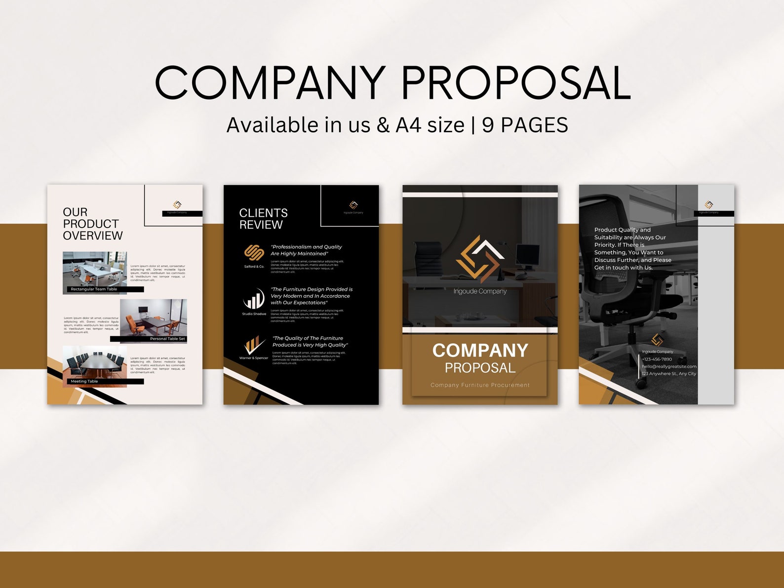 Ultimate Company Proposal, Business Project, Company Proposal, Project ...