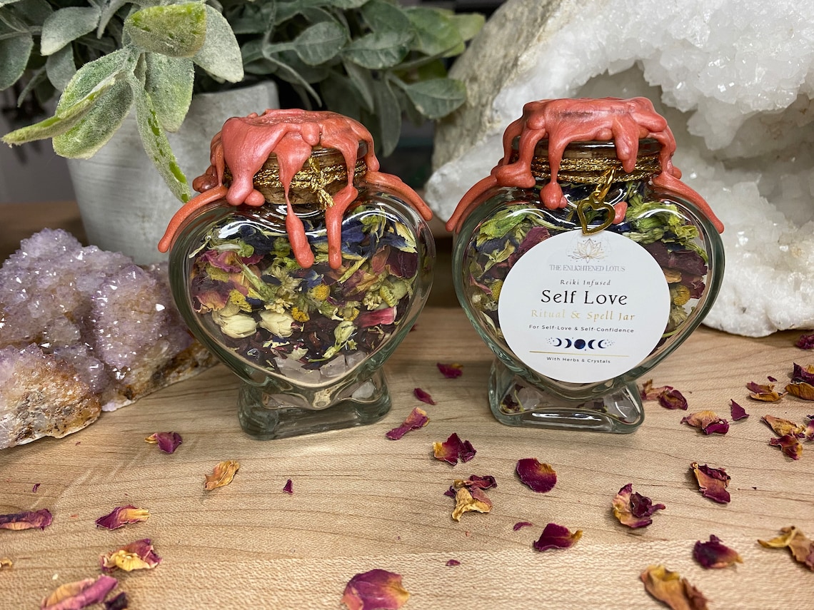 Self Love Spell Jar Self Love Spell Self Love Magick Love Spell Self Love Spell Spell Jar Self ...