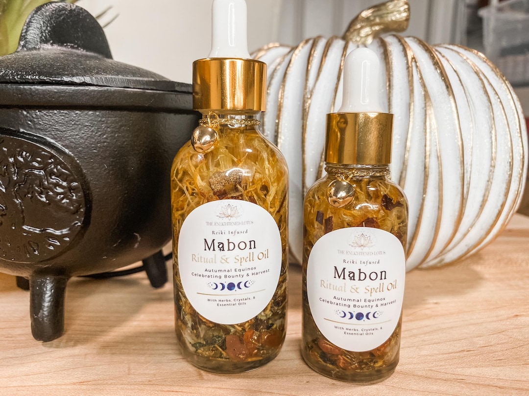Mabon Anointing, Devotion, Ritual, and Spell Oil Autumn Equinox ...