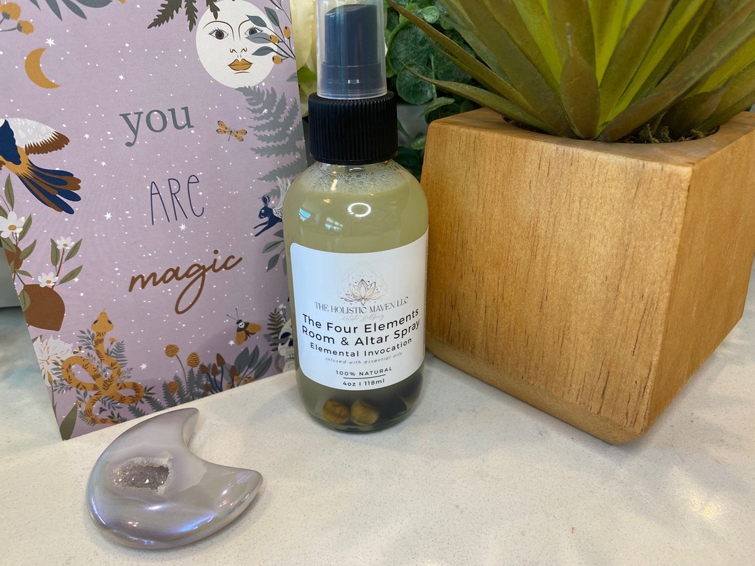 Four Elements Invocation Spray Altar Spray Earth Air Fire Water - Etsy