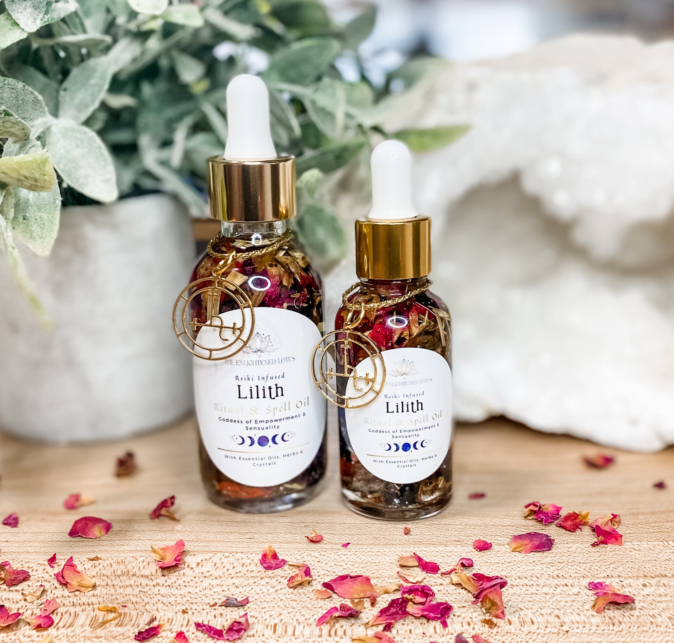 Gorgeous Lilith Anointing, Devotion, Ritual, and Spell Oil Honoring ...