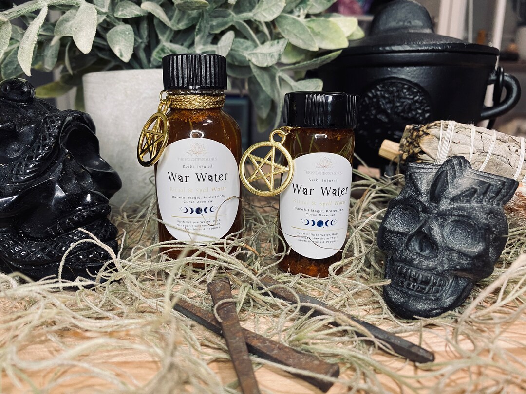 War Water Chaos Water Eclipse Water Baneful Magic Protection Spell Work ...