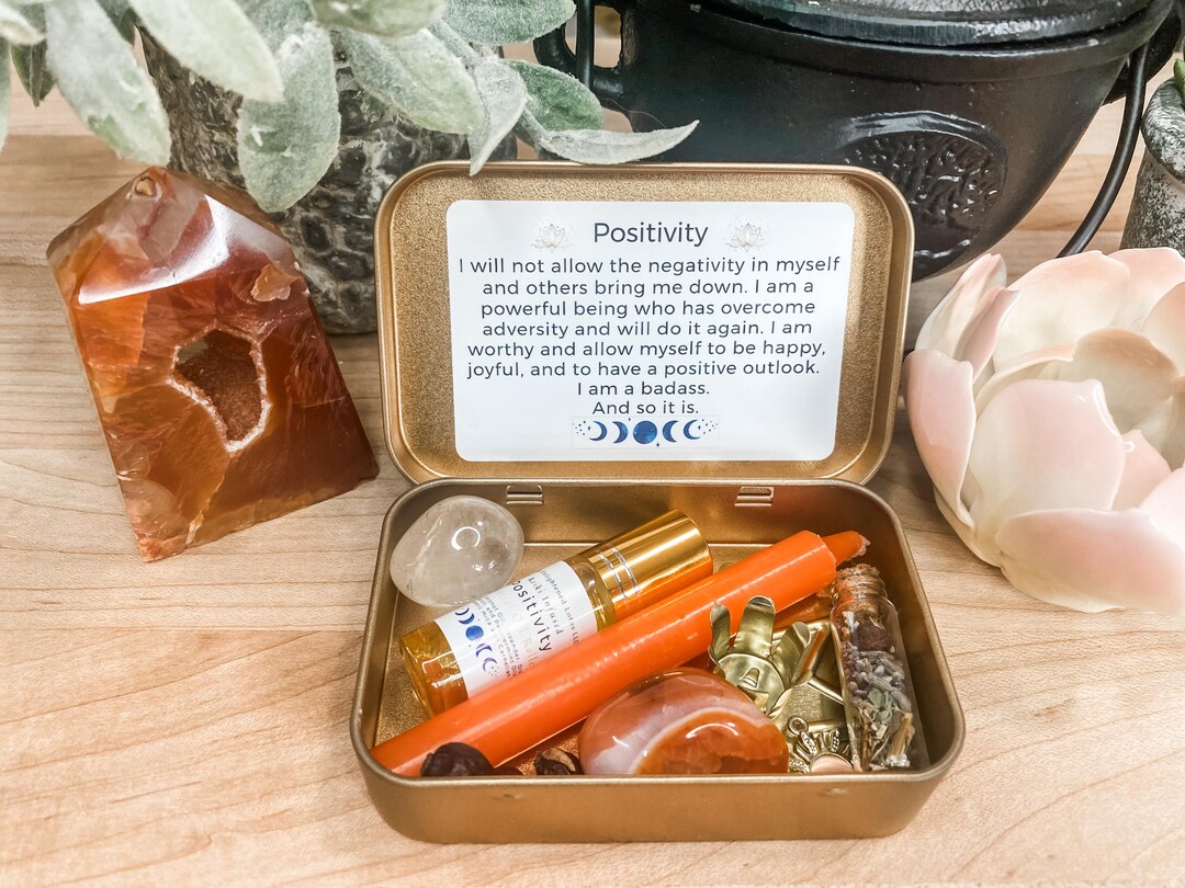 Positivity Mini Altar Kit ~ Altar Box ~ Positivity Kit ~ Positivity ...